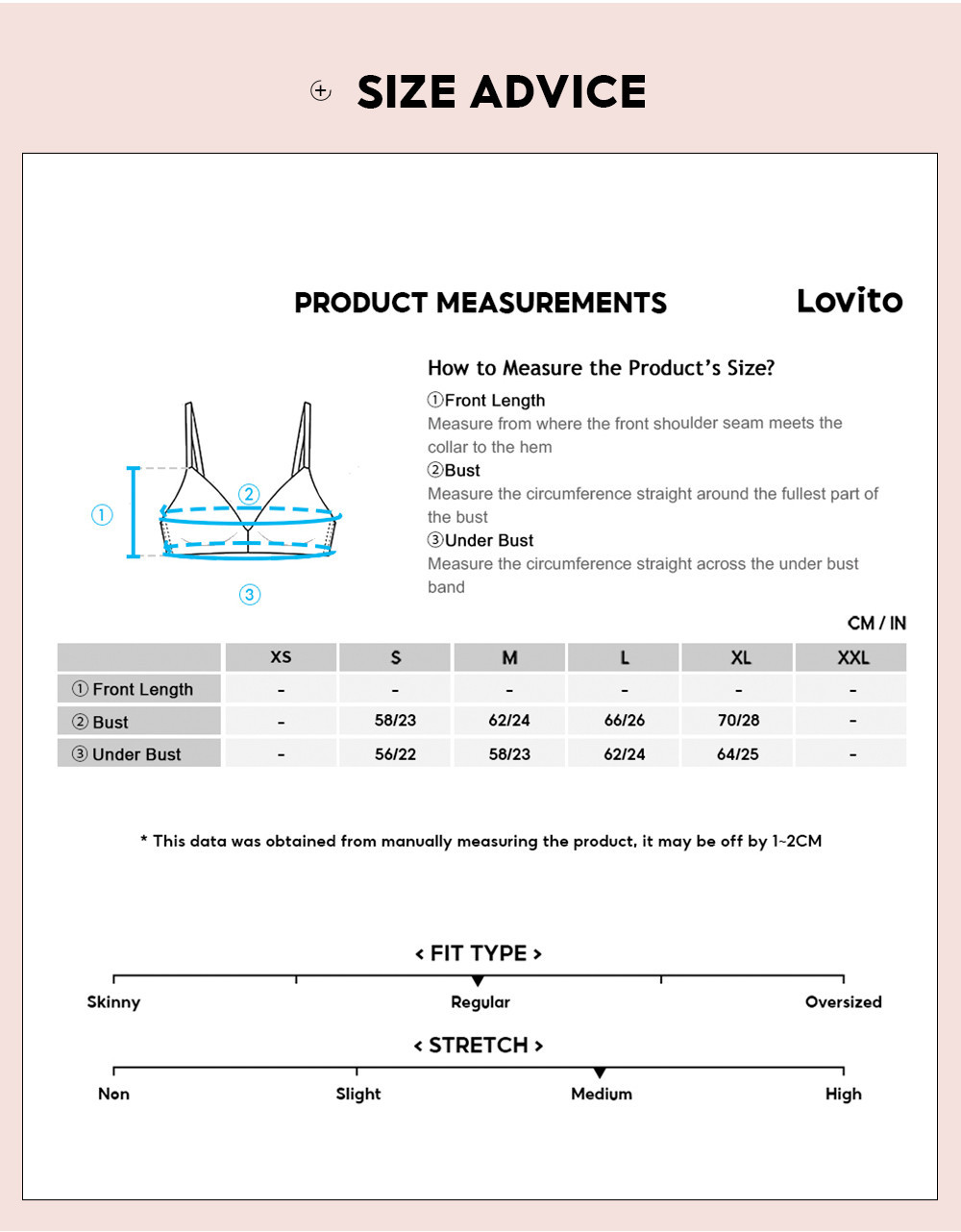 Lovito Women Push Up Basic Bralette LNA24199 | Shopee Philippines