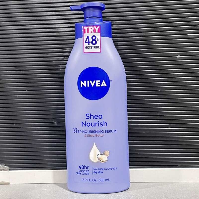 NIVEA Nourish Body Lotion, Dry Skin Lotion sa Shea Butter, 16.9 Fl Oz Pump Bottle | Shopee ...