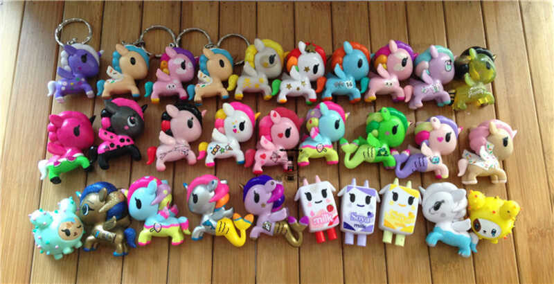 Bulk TOKIDOKI Cargo Ocean Unicorn Cactus 2-inch Mermaid Hidden Keychain ...