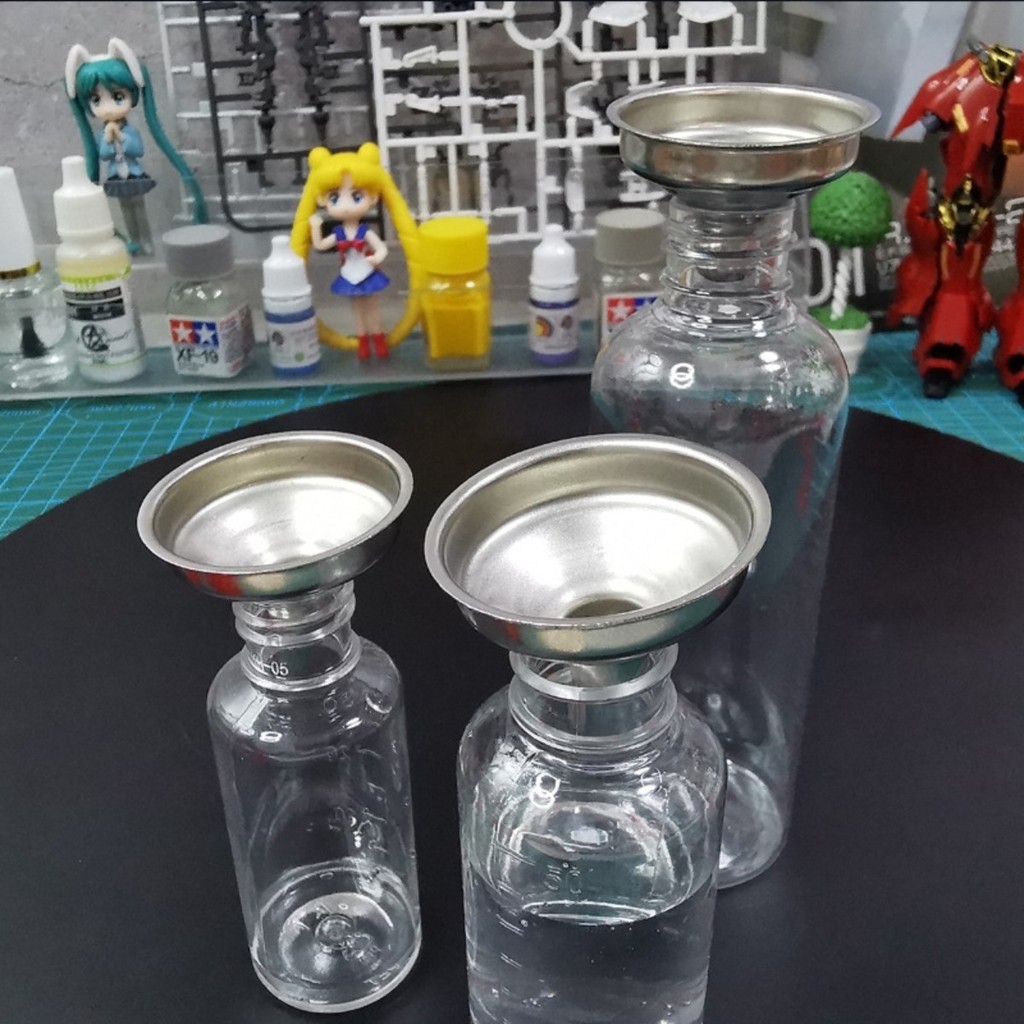 Stainless Steel Funnel Model Paint for Gundam Gunpla GK DIY Mecha ...