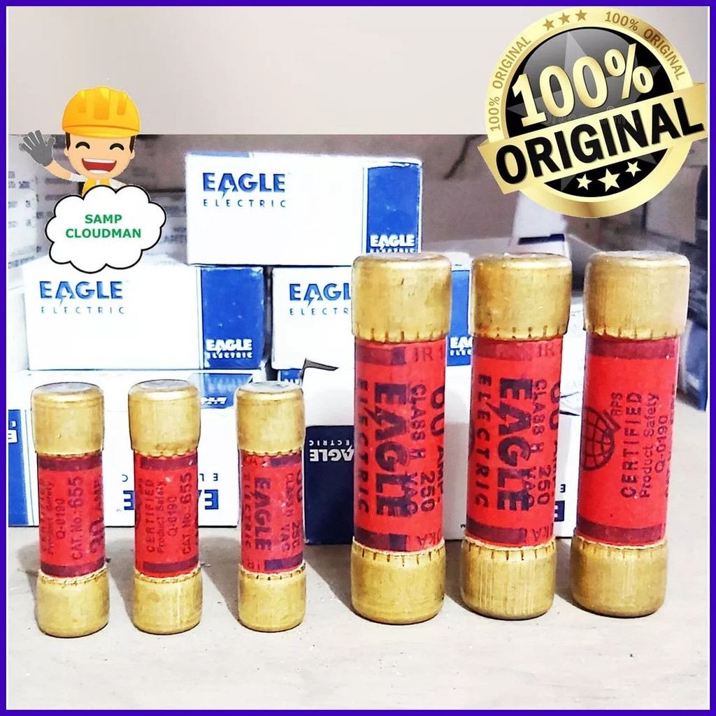 ∼ HANDYMAN Original Eagle Fuse Cartridge (30AMP-60AMP) | Shopee Philippines