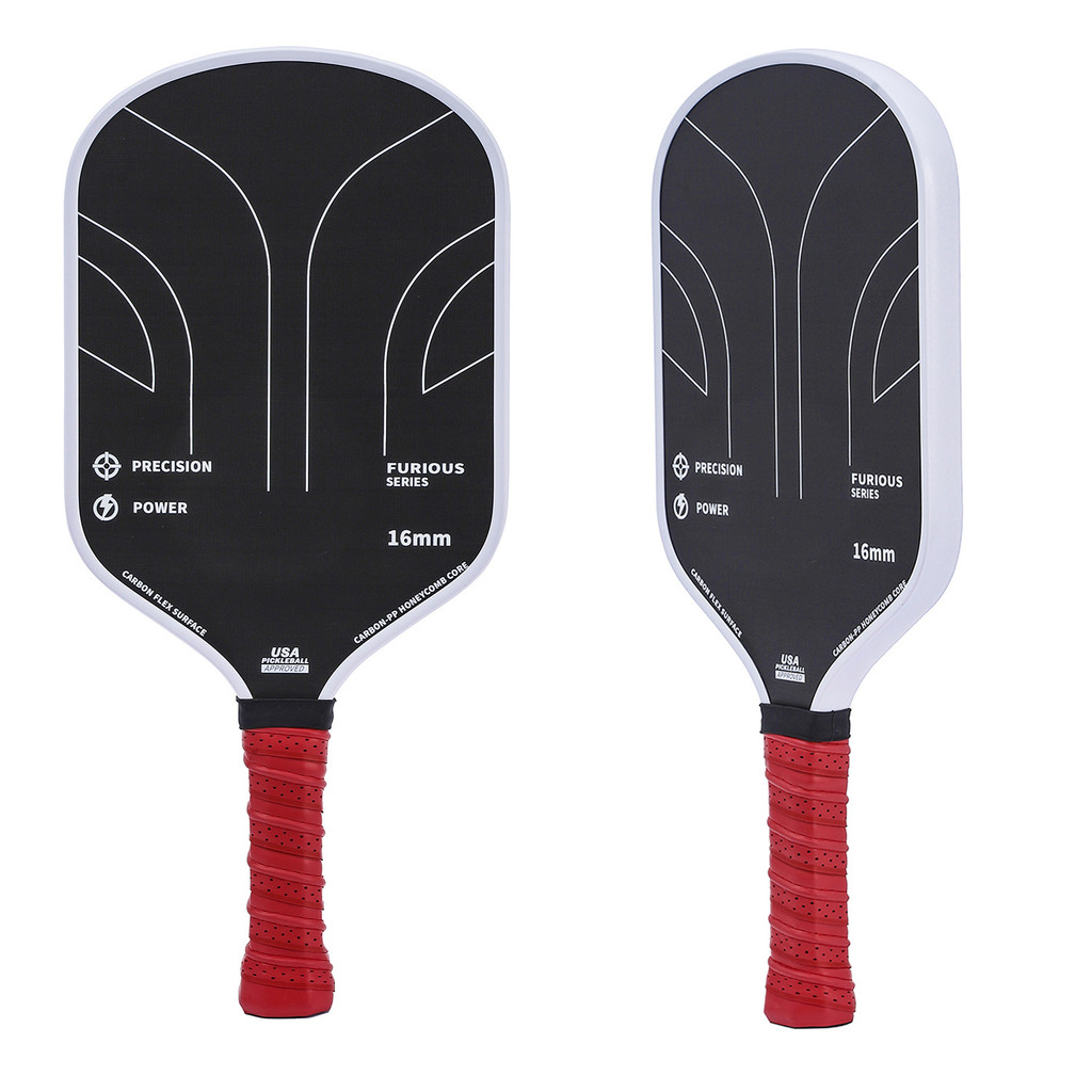 T700 Hot Pressed Carbon Fiber Pickleball Paddles Surface Sandblasted ...