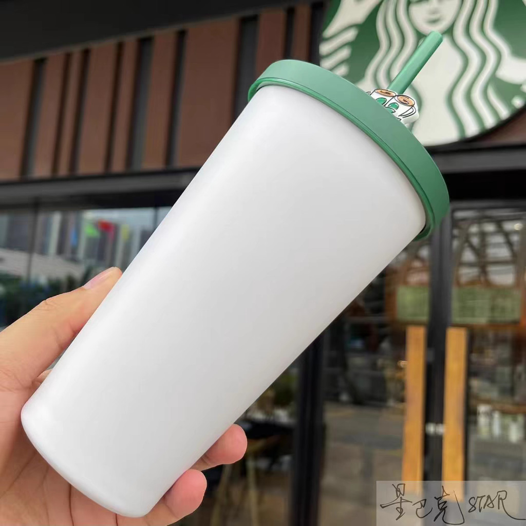 Starbucks Cup 550ml Coffee Bear 304 Stainless Steel Thermos Cup Bear ...