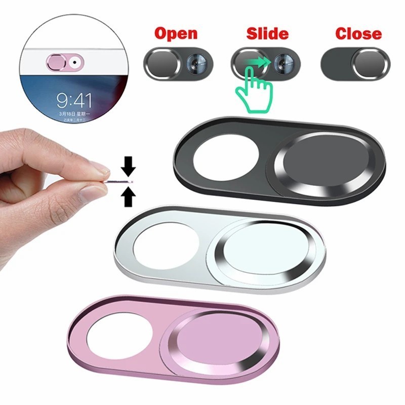 [Hot] [Featured] 1PC Metal Webcam Cover Antispy Camera Slider Shutter ...