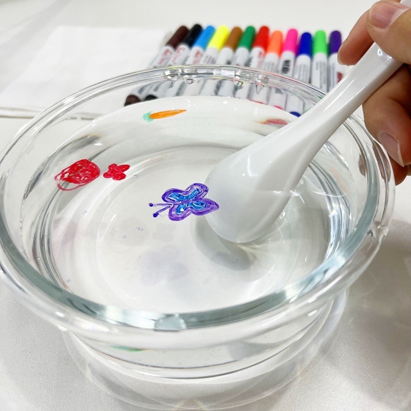 8/12 Colors Floating Pen Children Painting In Water Graffiti Pens Set ...