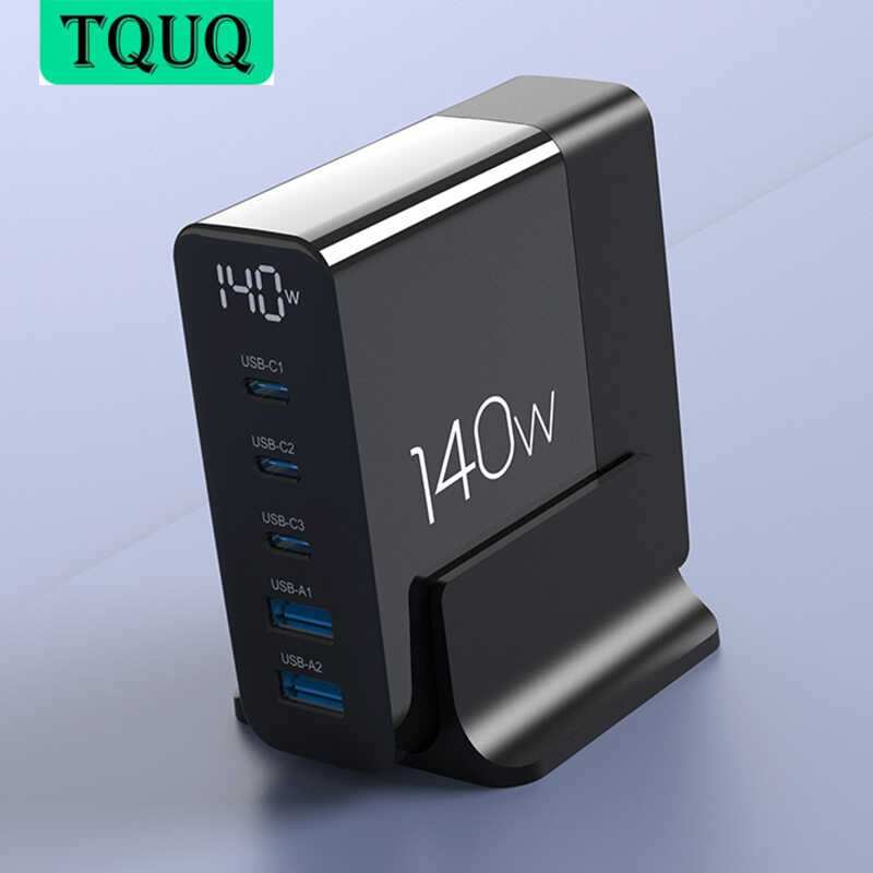 TQUQ 140W Multiple Ports Charger PD 100W PPS 45W Super Fast Charging ...