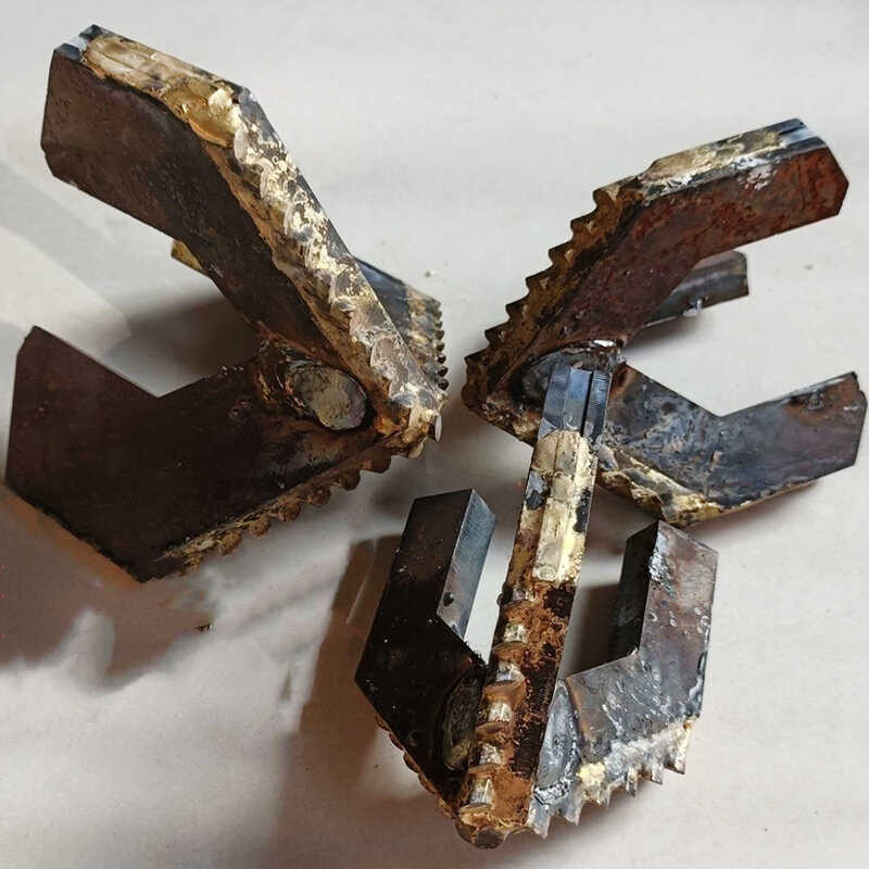 Drill Bit Fork Three-Blade Octagonal Block Well Drilling hine ...