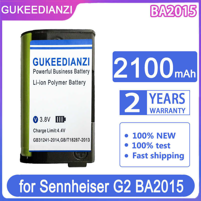 GUKEEDIANZI Replacement Battery 2100Mah Para Sa Sennheiser G2 Ba2015 ...