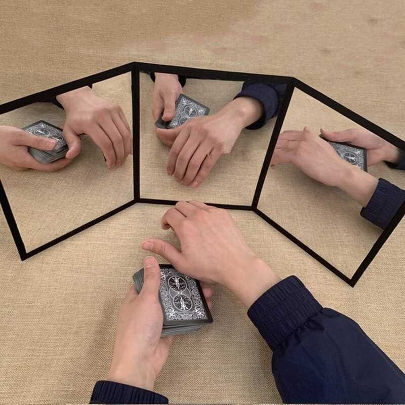 Sean Yang 3-Way Practicing Mirror For Card Gimmick Illusion Magic ...
