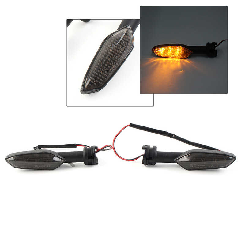 Turn Signal LED Lights Indicator Lamps Amber Para Sa YAMAHA Fz1 Fz1n ...