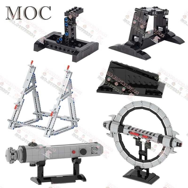 Series Brackets Creative Building Blocks DIY Rocket Starfighter ...