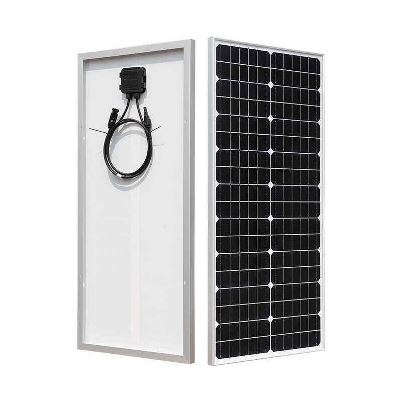 Rigid 1X 50W Glass Solar Panel Monocrystalline Cell Off Grid Solar ...