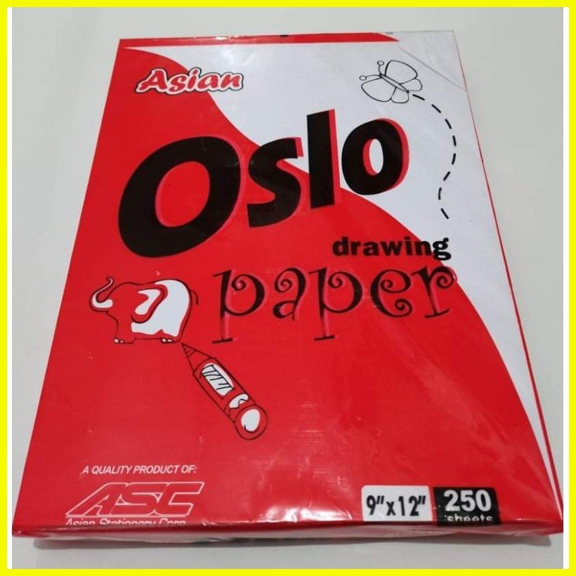⊕ Oslo Drawing Paper Asian / 250 sheets | Shopee Philippines