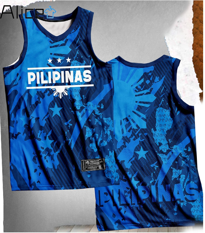 【Alice】PILIPINAS MAKABAYAN FILIPINO SPORTS JERSEY SANDO CUSTOMIZED ...