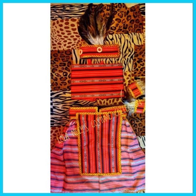 ♟ BUWAN NG WIKA COSTUME FOR GIRLS/ NATIVE/ ETHNIC/ KATUTUBO | Shopee ...