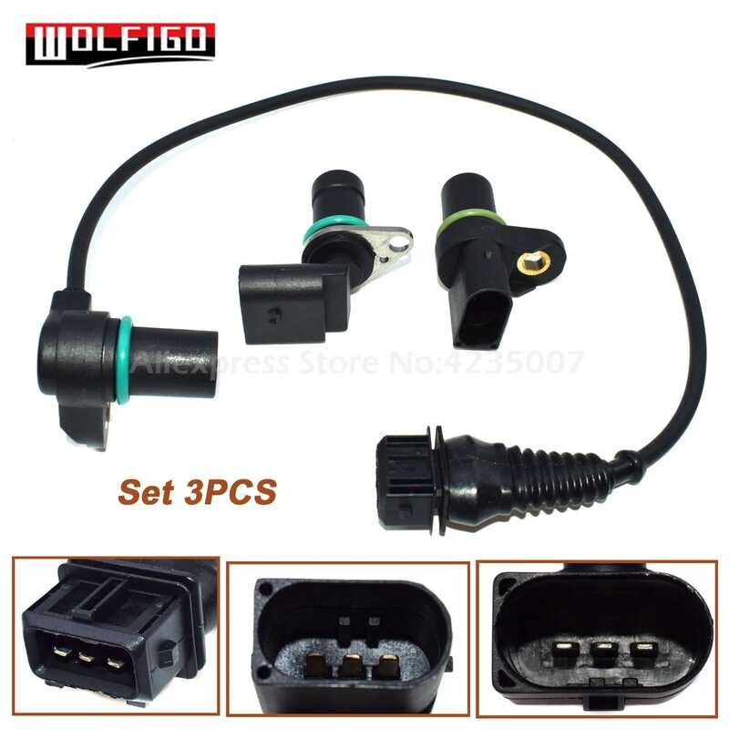 Exhaust Intake Cam Camshaft Crankshaft Position Sensor Set PCS For X Ci ...