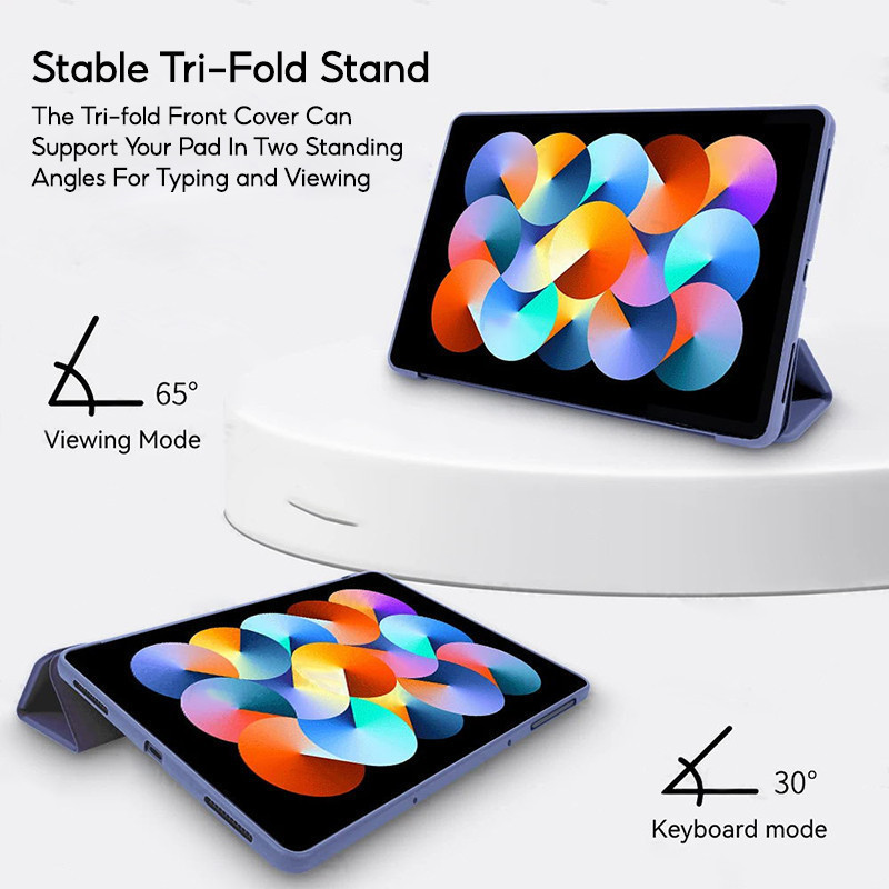 TBTIC For Xiaomi Redmi Pad SE 11 Case 10.61 inch Leather Flip Stand ...