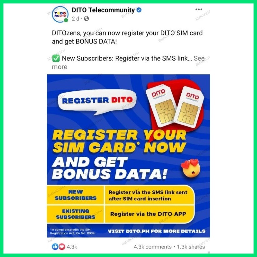 ⭕ DITO Sim CHOOSE NUMBER FREE 5GB Batch 2 ( EASY TO MEMORIZE ) | Shopee ...