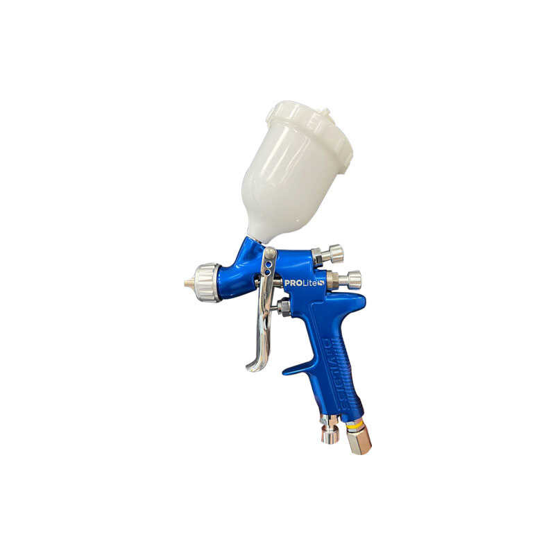 New Devilbiss Spray Gun Blue Knight TT Top Pot Car Topcoat Clear Paint Sheet Metal Diebis ...