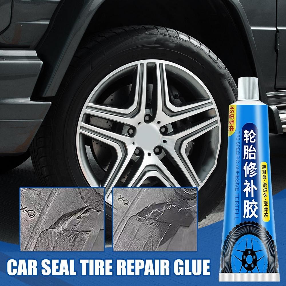 30g Instant Adhesive Tire Repair Glue Sidewall Puncture Cracks Motor ...