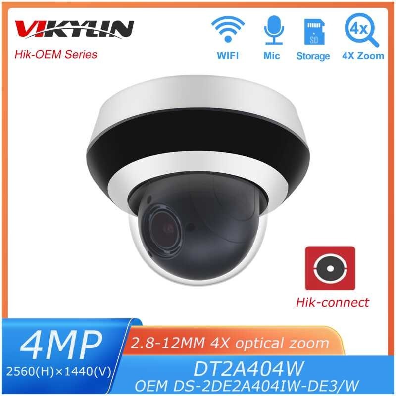 Wifi Vikylin Hikvision PTZ 4Mp IP OEM Ds-2De2a404iw-De3/W Binuo Ng MIC ...