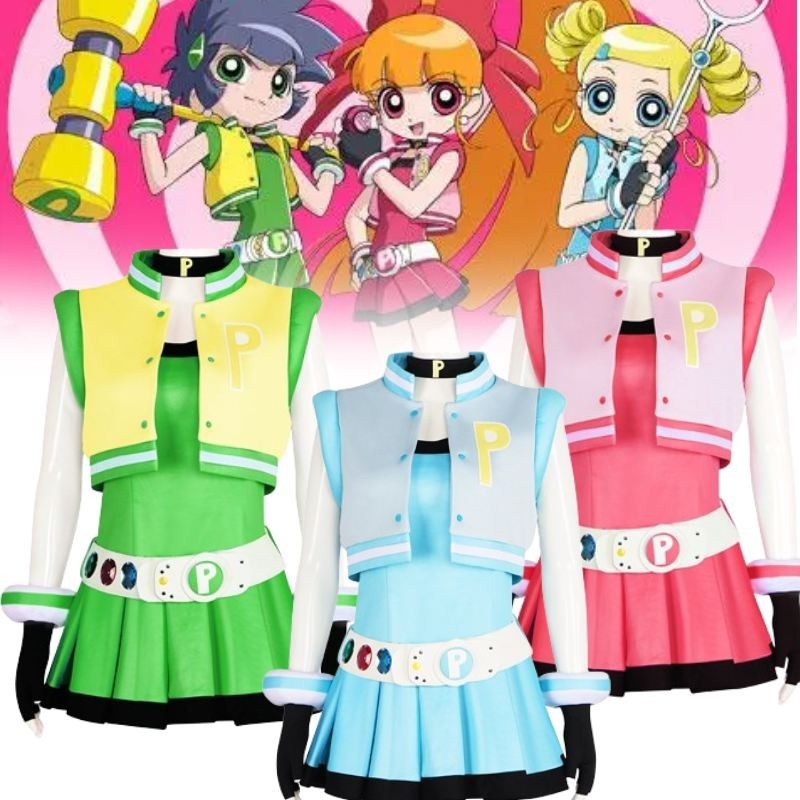 Bold And Fun Powerpuff Girls Cosplay Outfit For Personal Style Street ...