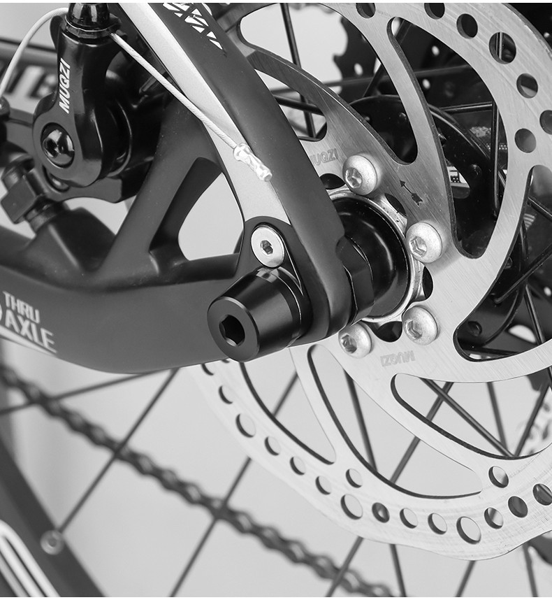 MUQZI Trainer Thru Axle M12 x 1.5/1.75 Thread Indoor Bike Trainer Stand ...