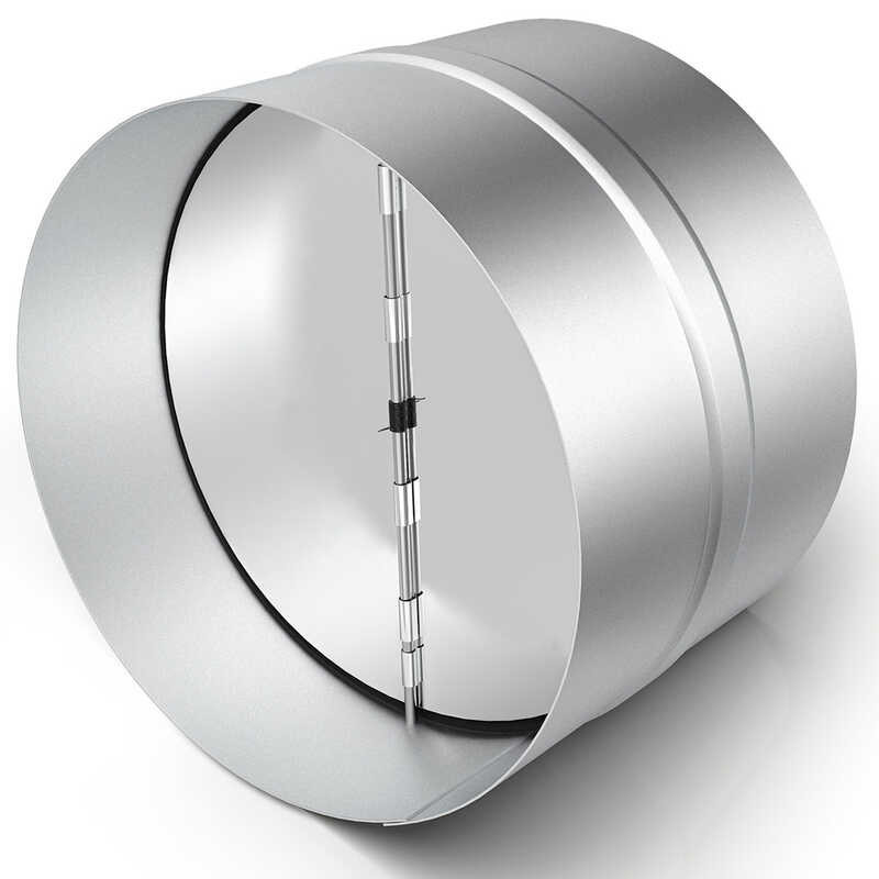 Inch Hon&Guan 4/6/810 Backdraft Damper, One-Way Airw Ducting Insert ...