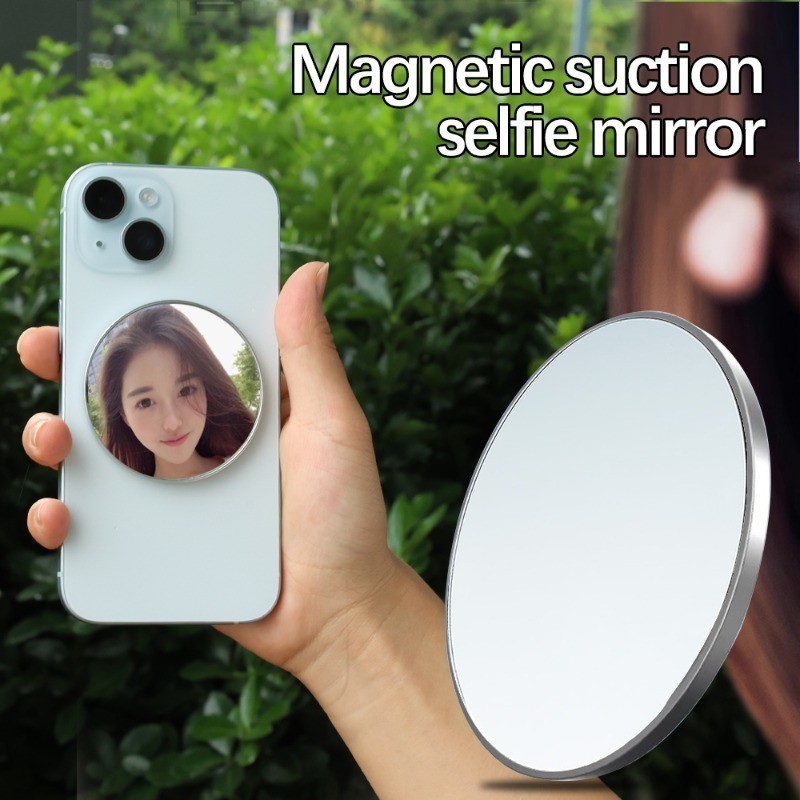 Phone Magnetic Selfie Mirror - Cell Phone Mirror For Vlogging ...