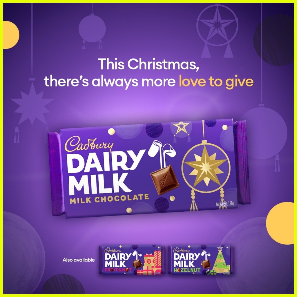 ☎ Cadbury Dairy Milk Chocolate Bar - Fruit & Nut Chocolate 160g (Set of ...