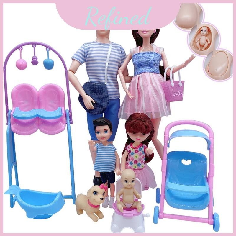 Pregnant Bjd Figure Doll For Family And Kids Play 30cm Height Colors ...