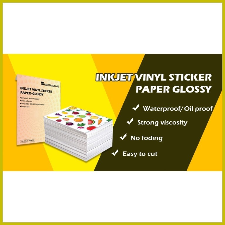 ♂ ♕ Vinyl sticker paper waterproof Pet Printable Sticker Paper 20/50 ...