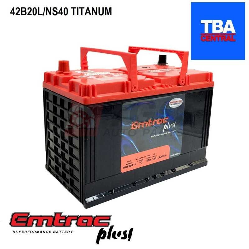TITANUM EMTRAC PLUS 42B20l/Ns40 CAR BATTERY Qr- 6329051 Qr- | Shopee Philippines