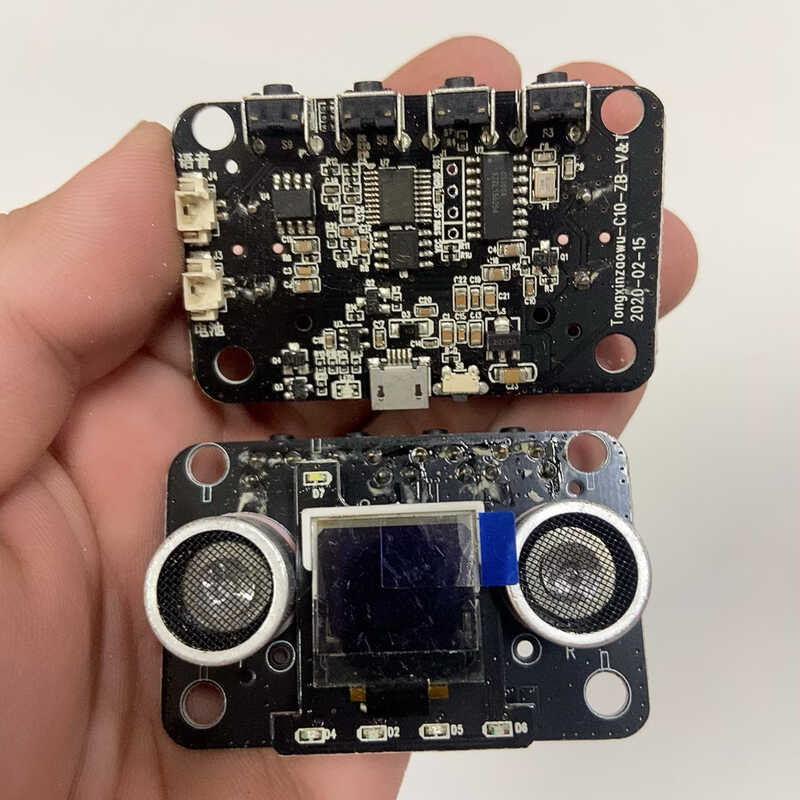Cs100a Ultrasonic Distance Measurement Module With Oled Screen Diy Purpose Disassembly Shopee