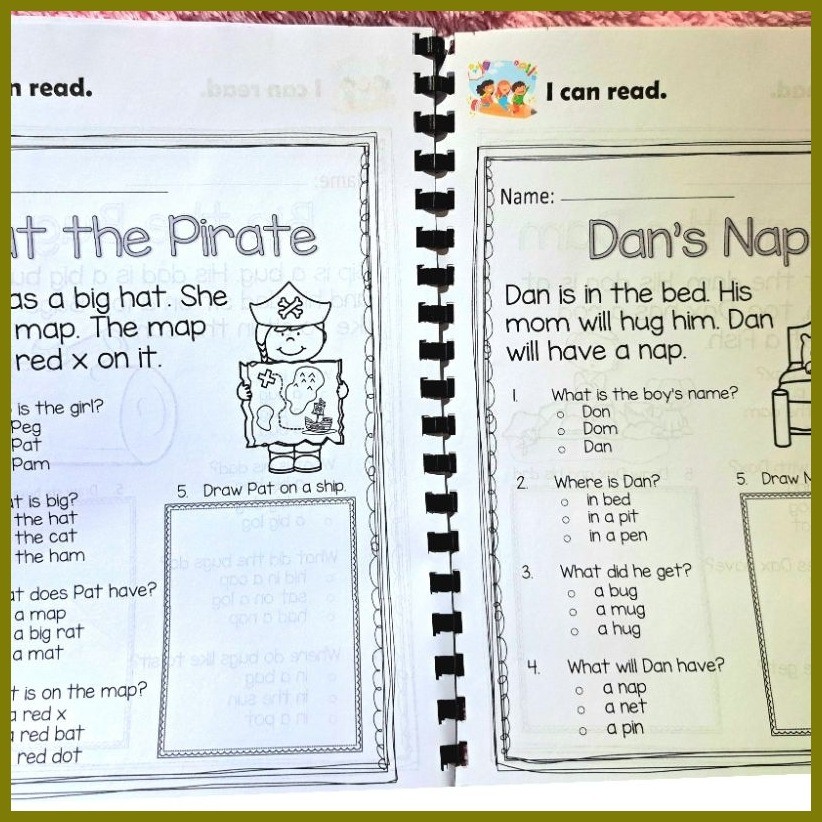 Unang Hakbang sa Pagbasa/ Reading for Beginners Ringbind Workbook A4 ...
