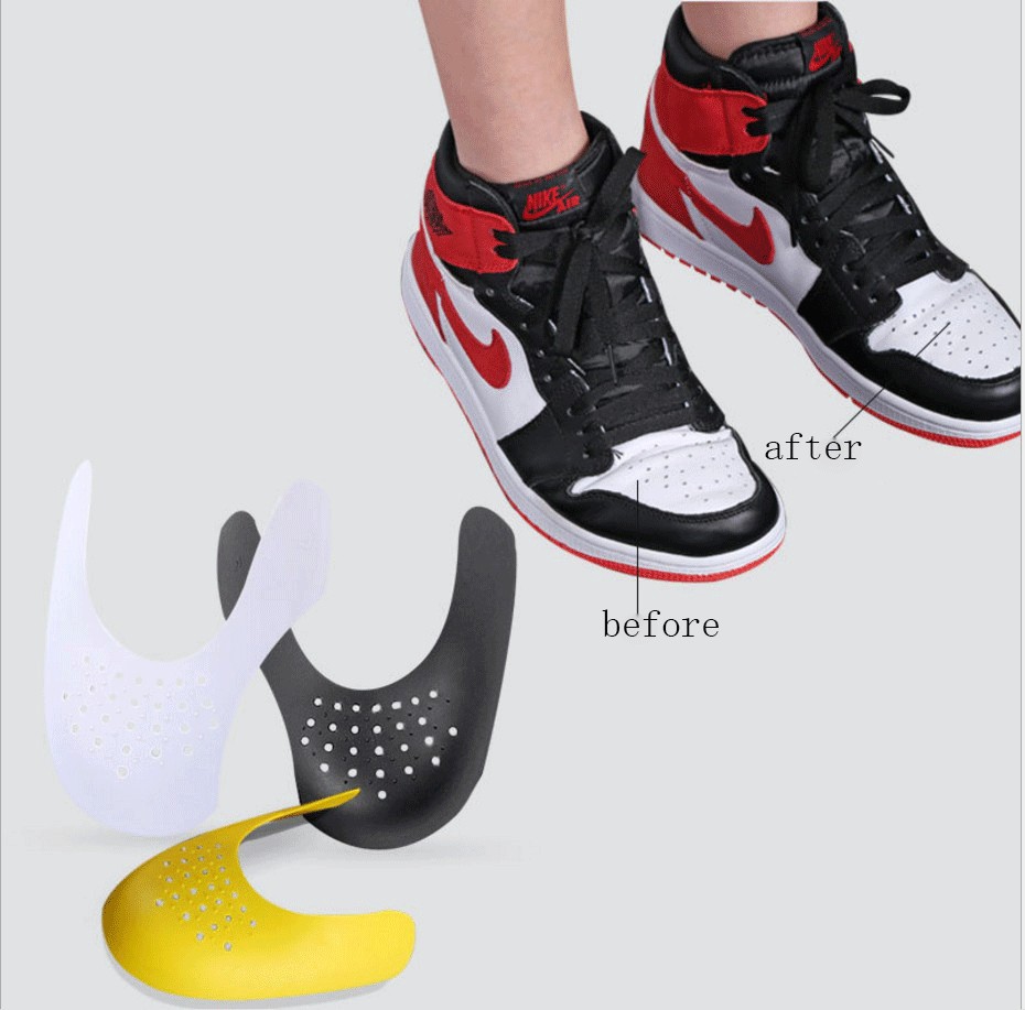 2Pcs Anti-wrinkle AJ Shoe Shield Shoe Head Anti-crease Sneakers Shield ...