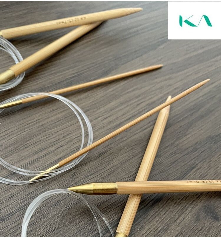 Japan Imported Hand Knitting Tools KA Ring Needle umbe40/60/80/100 Ring ...