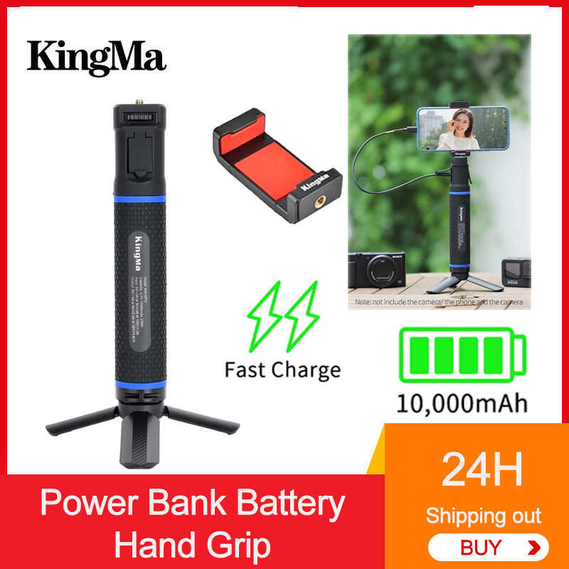 KingMa Mobile Power Supply Charging Selfie Stick para sa GoPro Hero 20W ...