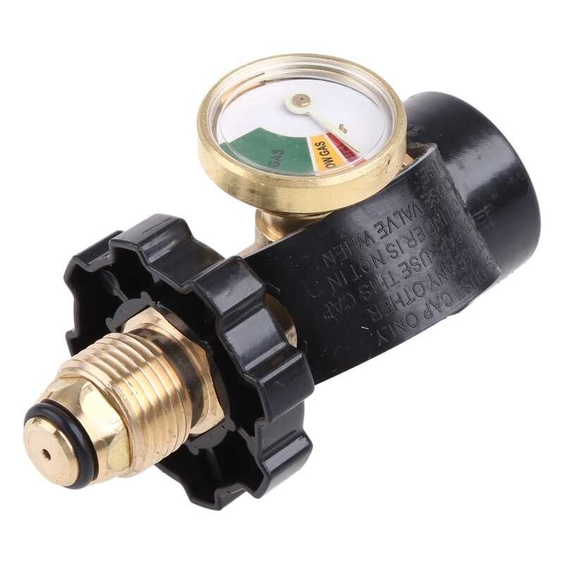 Para Universal Propane Sa Gauge Detector Gas Pressure Meter Brass ...