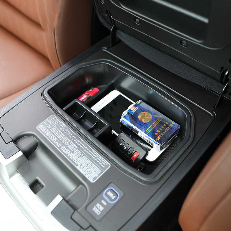 Armrest Storage Car Box Center Console Organizer Para Sa Toyota Land ...