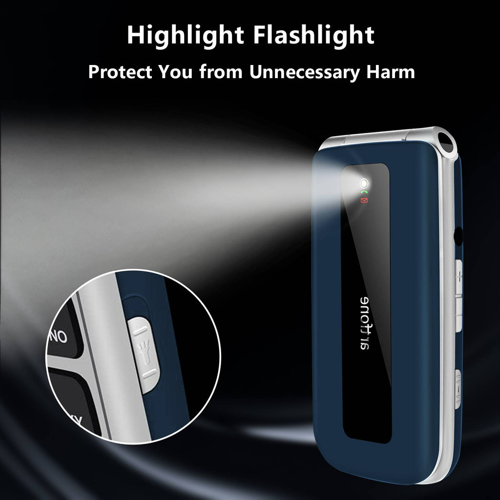 Artfone F20 Big Button Senior Flip Mobile Phone For Elderly Unlocked ...