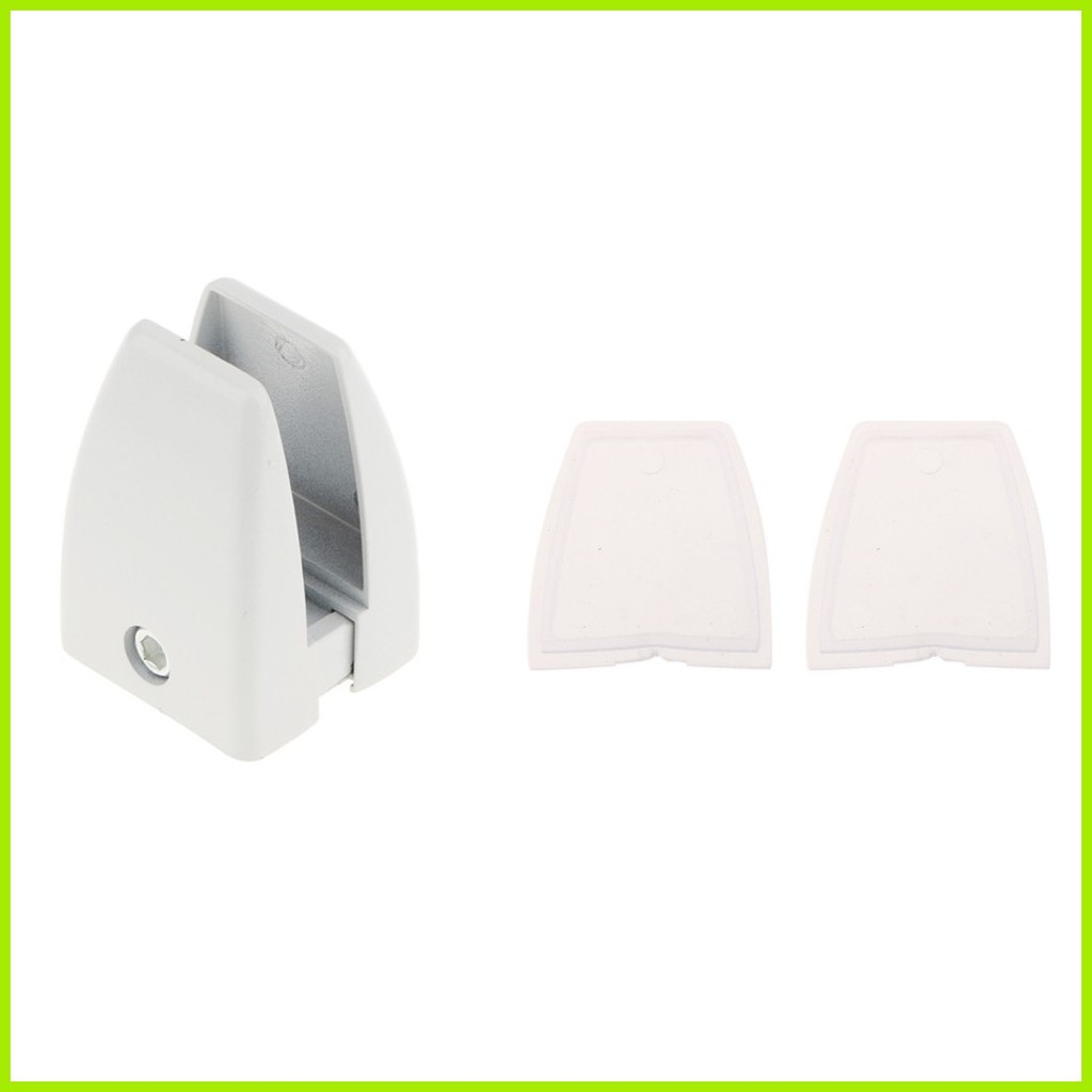 Office Desk Partition Support Bracket Shelf Clip Clamp Holder Divider ...