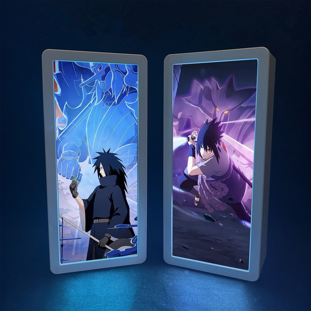 Naruto Night Light USB-C Colorful Lamp Cool Gift for Sasuke Uchiha Fans ...