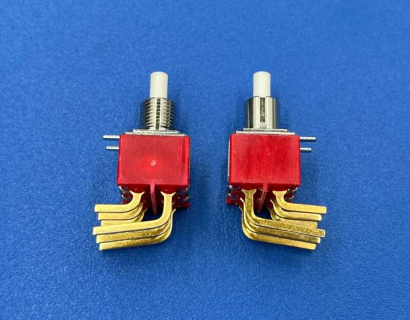 Pindutin Gold plated side ang double row 6-pin 2-way na may bracket ...