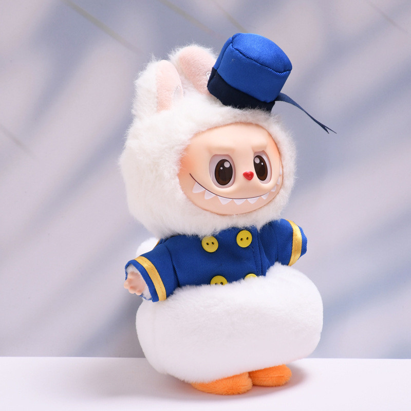 15cm 17cm labubu clothes|duck sailor suit|for labubu v1 v2 | Shopee ...