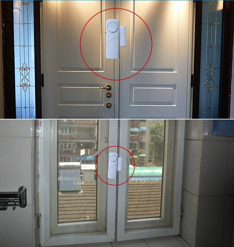 Smart Door Window Anti-theft Alarm, Wireless window magnetic Door ...