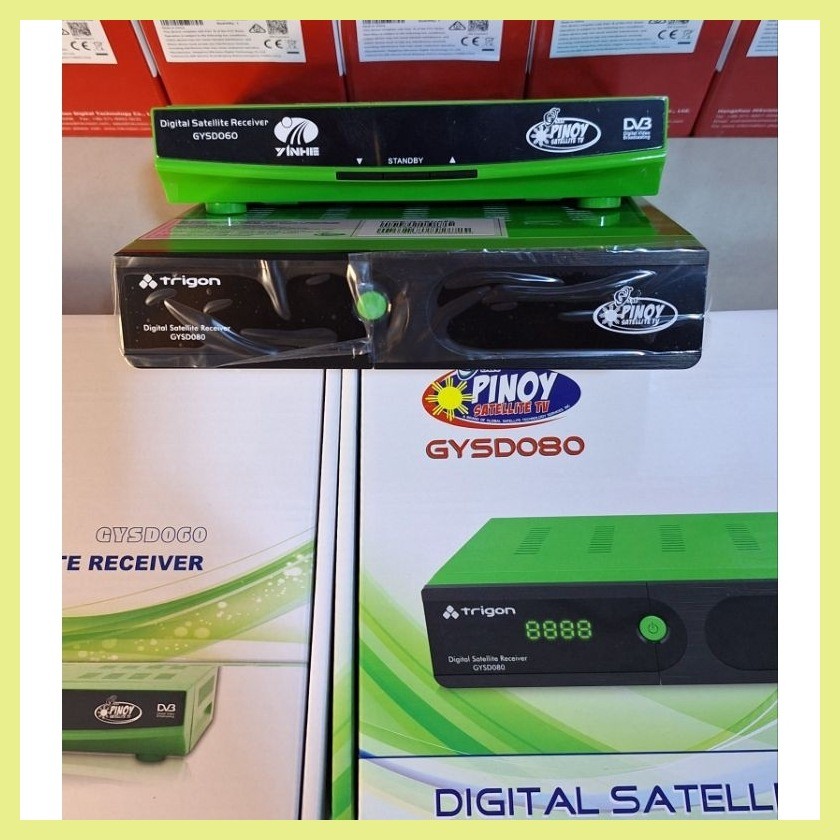 ∷ ☍ Pinoy GSAT Free 2 Months TV Receiver Complete Set Box ( Need Satellite Dish Satlite Cignal ...