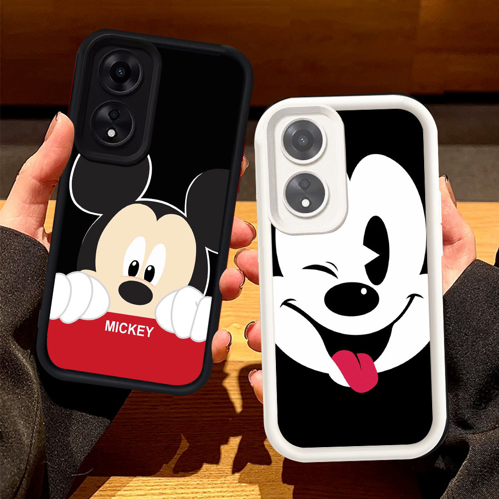 Casing For OPPO A17K A17 A78 A98 5G Silicone Case H-23 Mickey Mouse ...