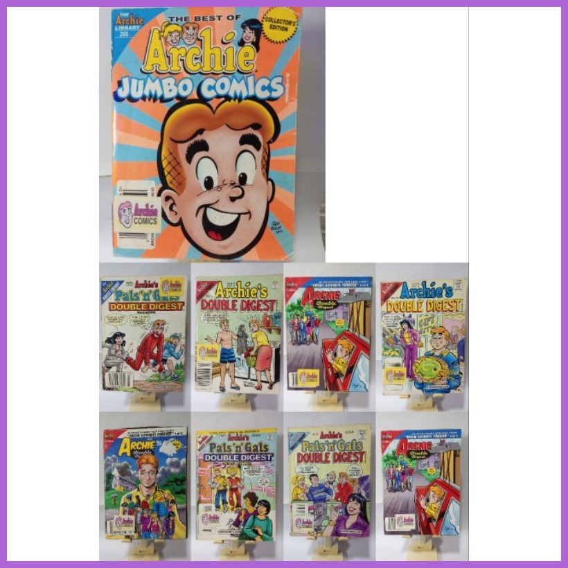☑ THE ARCHIE DIGEST LIBRARY - THE ARCHIE LIBRARY COMICs - ARCHIE COMICS ...