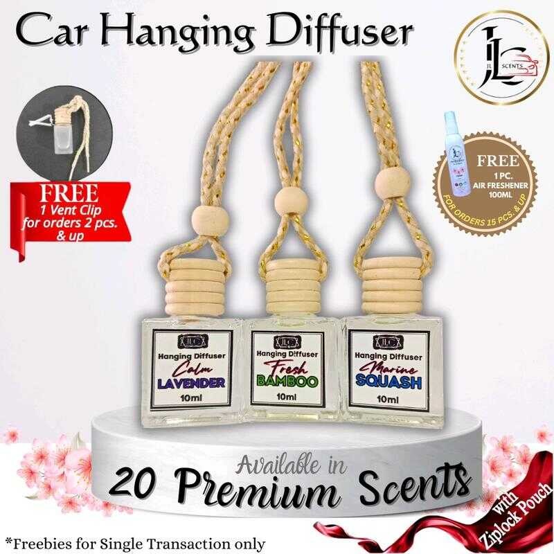 Car Hanging Diffuser/Air Freshener Bottle Scent 10Ml FREE VENT CLIP IF ...